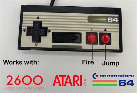 Commodore 64 Atari 2600 2600 Controller Control Pad Gamepad Joystick