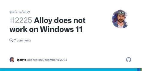 Alloy Does Not Work On Windows 11 · Issue 2225 · Grafanaalloy · Github
