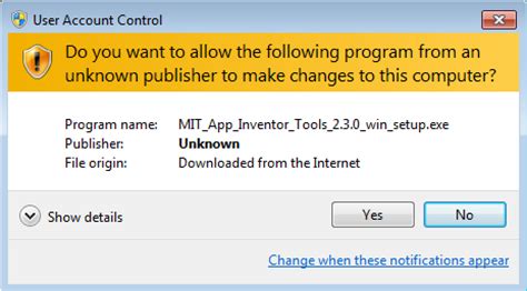 Installing App Inventor 2 Setup On Windows