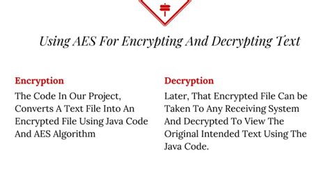 Encryption And Decryption Using AES Algorithm PPTX