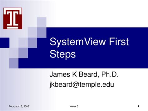 Systemview First Steps Ppt Download
