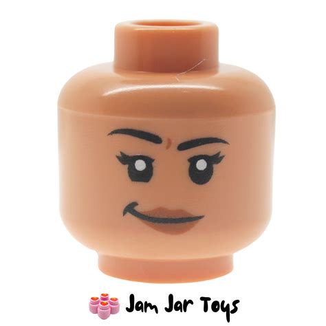 Lego Nougat Head Smilesmirk Peach Lips 6404018 Jamjartoys