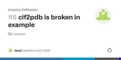 Cif Pdb Is Broken In Example Issue Kiharalab DiffModeler GitHub