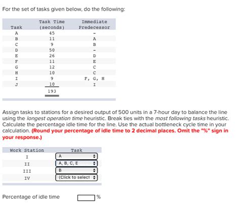 solved for the set of tasks given below do the following
