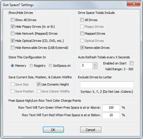 Got Space Display Detailed Drive Storage Information GHacks Tech News