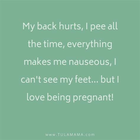 Love Being Pregnant Quotes