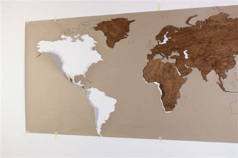 Template For World Map Additional Spare