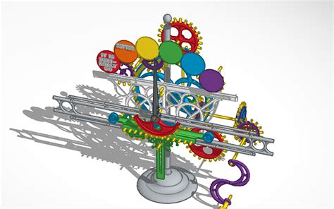 3d Design Hand Cranked Prediction Machine V 19 Work In Progress