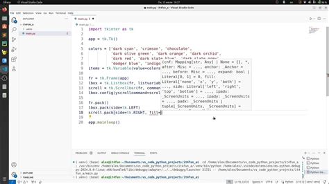 уроки Python Tkinter Listbox Александр Килинкаров Youtube