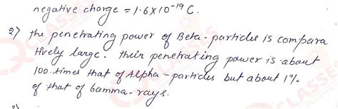 Class 12 Isc Physics Important Notes Chapter Radioactivity