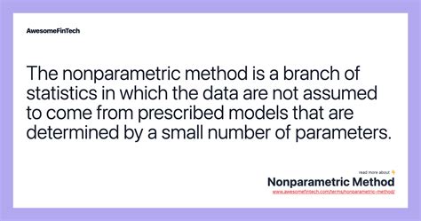 Nonparametric Method AwesomeFinTech Blog