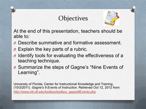 Tools For Evaluating The Effectiveness Of Your Teaching Technique 1