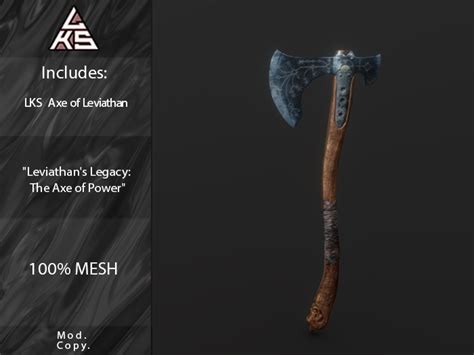 Second Life Marketplace Lks Leviathan Axe