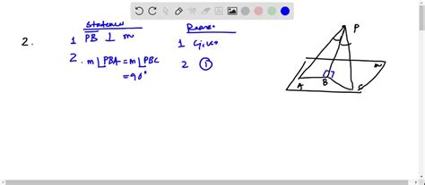 ⏩solved problem set 𝐀 given pb ⊥m∠apb ≅∠cpb prove ab ≈cb figure