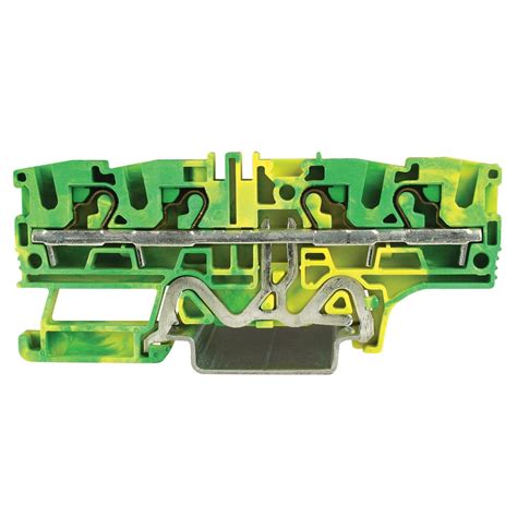 Ground Terminal Block Push In Connection Ground Terminal Block For 4