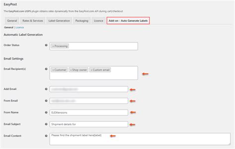 Auto Generate And Email Ups Usps And Fedex Shipping Labels Add On