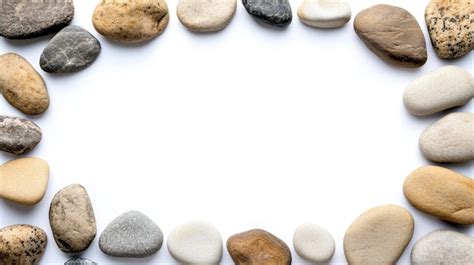 Premium Photo Photo Of Stones Laid In A Circular Border Pattern