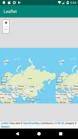 Leaflet Map With Using Of MapBox Can Not Be Shown Correctly In Android Stack Overflow