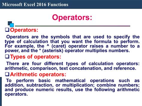 Ms Excel 2016function Pdf Programming Languages Computing