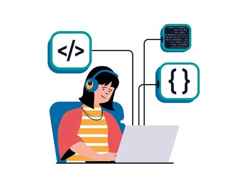 Software Developer Royalty Free Vector Image Vectorstock