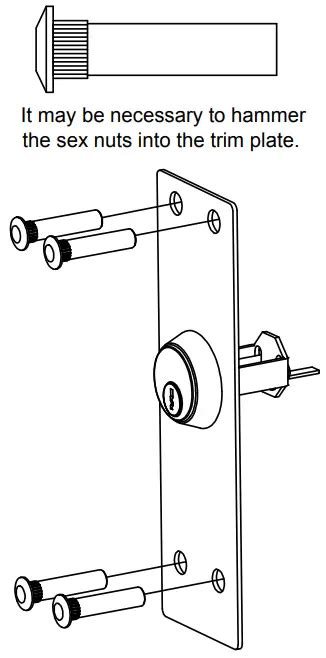 DETEX W Advantex Trim Instruction Manual