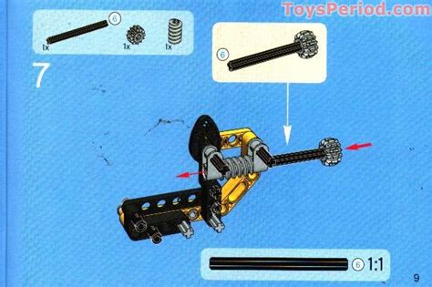 Lego 8418 Mini Loader Instructions And Parts List