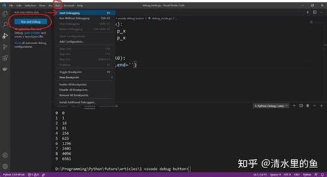 新手向Python x VS Code 简单debug与调试 知乎