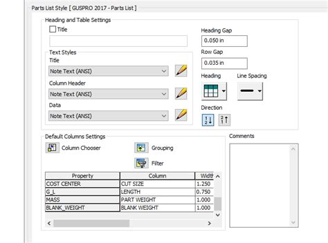 solved parts list finished mass and raw material mass autodesk community