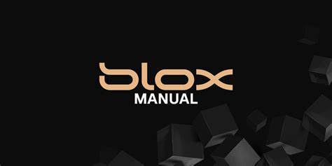 blox ai blox manual
