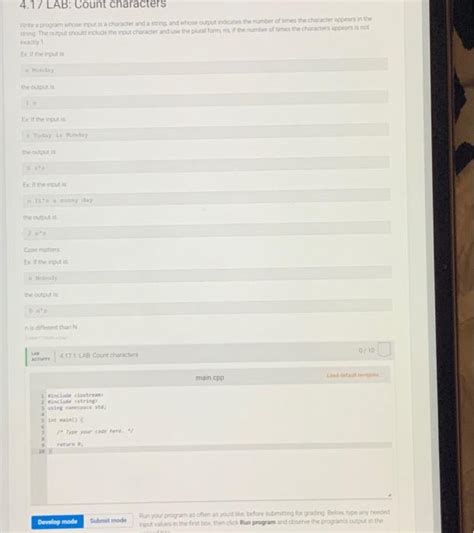 Solved 4 17 Lab Count Characters We A Ragam Who