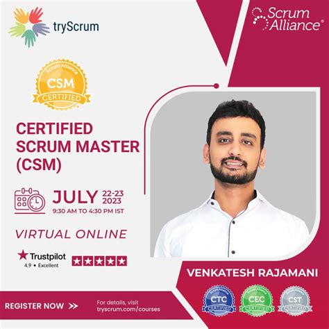 Venkatesh Rajamani On Linkedin Agile Scrum Scrummasters Training