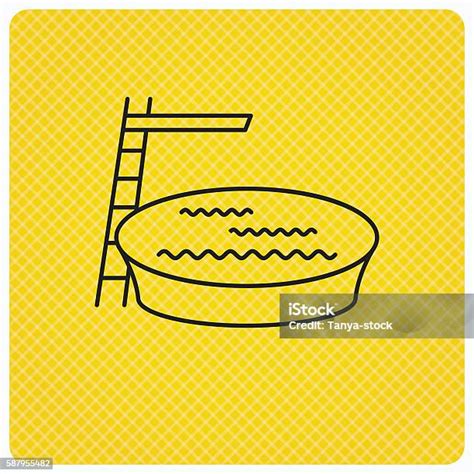 객실명 아이콘크기 뛰어내림 대상쪽으로 저수시설 팻말 곧은에 대한 스톡 벡터 아트 및 기타 이미지 곧은 깊은 노랑 Istock