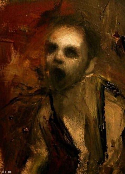 🎨 اثر هنری تابلو نقاشی کودک ترسیده لیلیت ® Lilit