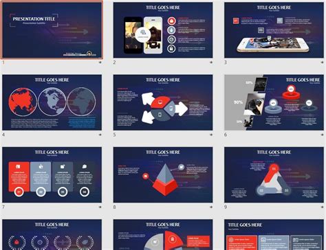 High Tech Powerpoint Template Sagefox Free Powerpoint Regarding High