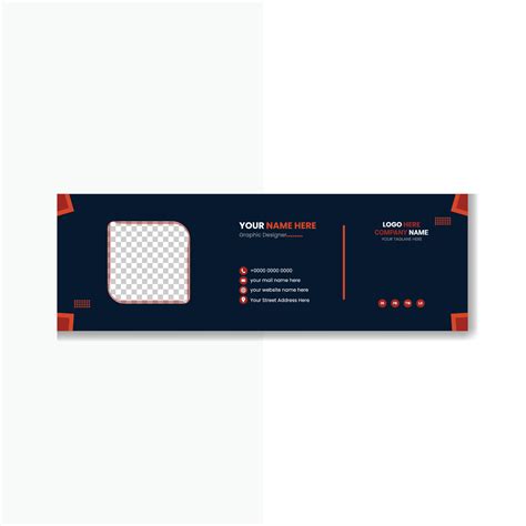 Professional Business Email Signature Corporate And Minimal Layout
