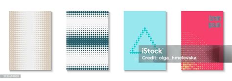 추상 텍스처 세트 멤피스 레이아웃에 색을 입히세요 힙스터 폴더를 위한 다이나믹한 디자인 라인 전단지 미니멀리스트 하프톤 패턴 기하학적 그래픽 포스터 트렌디한 추상 질감