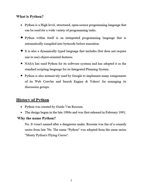 Software Environment Pdf Python Programming Language Object Oriented Programming