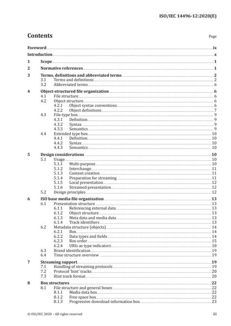 ISO IEC Information Technology Coding Of Audio Visual Objects Part ISO Base