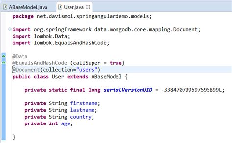 Creare Una Web Application Con Spring Boot Mongodb Angular 4 E