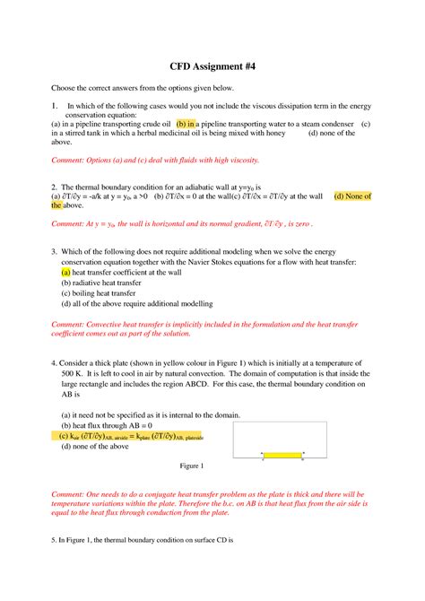 CFD Assignment CFD Assignment CFD Assignment CFD Assignment CFD Assignment CFD Assignment