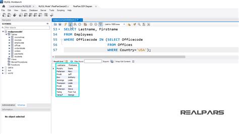 What Are The Sql Subquery And Exists Clause Part 6 Of 8 Realpars