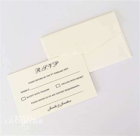 RSVP Card Envelope
