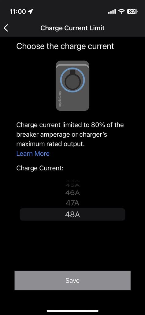 chargepoint homeflex current limit setting is back r evcharging