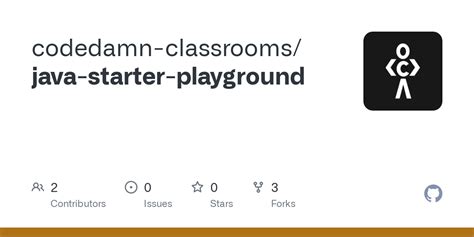 github codedamn classrooms java starter playground
