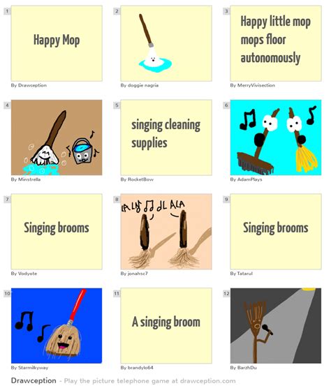 Happy Mop - Drawception