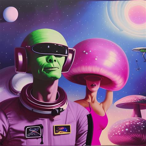 Psychedelic Space Art