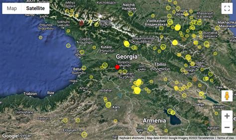 საქარველოში მიწისძვრა მოხდა კვირის პალიტრა