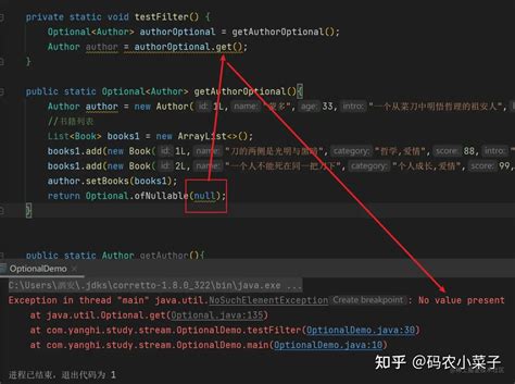 详解 Optional 的使用，优雅的解决空指针异常 知乎