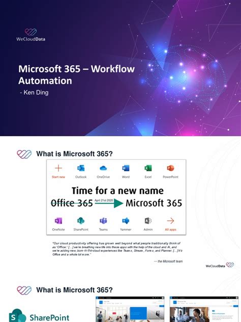 Microsoft365 Automation 2021 Download Free Pdf Table Database Data