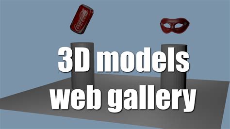 Make An Online 3d Gallery For Your Models Start And Stop Animations A